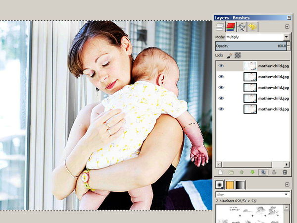 GIMP: Quick and Easy Tutorials (Page 17): Go to yuour downloads folder ...
