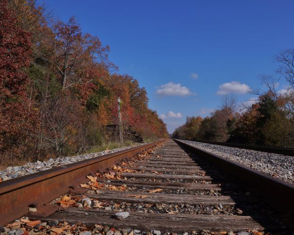 Barkley Dam Railroad Tracks: Working on a job at Barkley Dam in ...