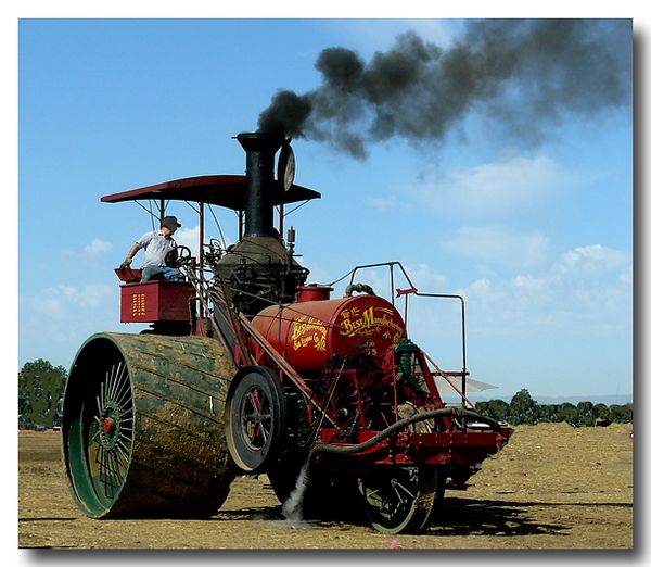 Two old restored Steam Tractors: We have a local individual that ...