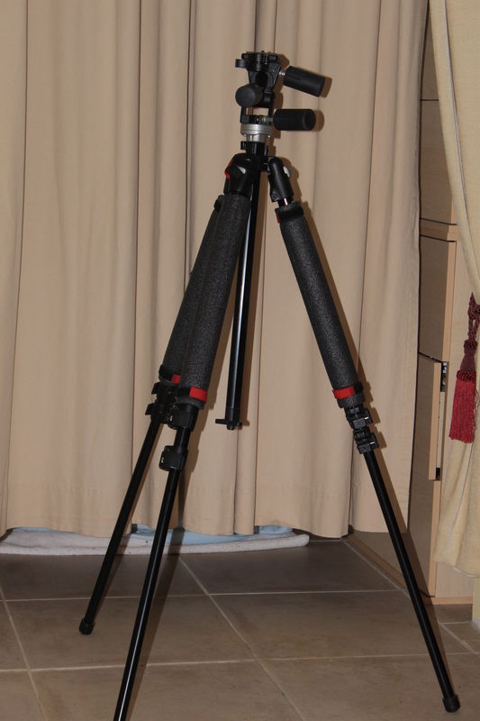 Manfrotto Professional 3021 Tripod w/ Bogen 3030 3 way Pan Head: I have ...