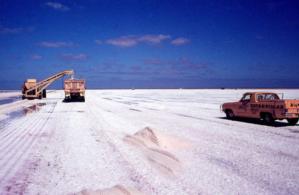 Photos from Aus: First one is of the salt loading belt at Quobba for ...