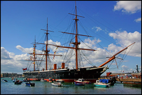 HMS Warrior: HMS Warrior was the first armour-plated, iron-hulled ...