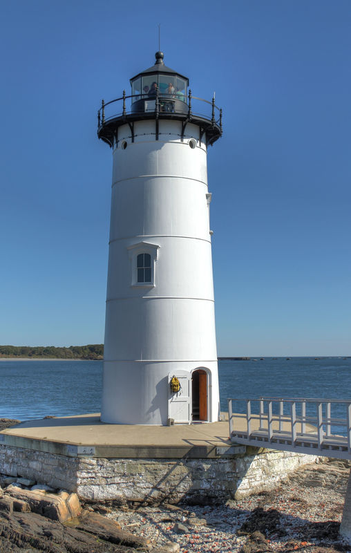 Portsmouth Harbor Lighthouse: Last weekend they were having free tours ...