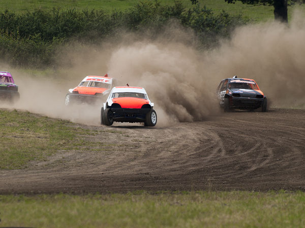 Grass track racing saloons & specials: Taken at a local meeting...