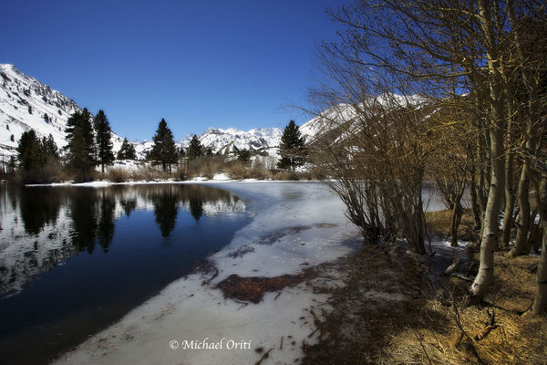 Bishop California: Intake 2 lake Just below Bishop creek...