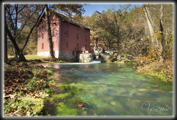 Alley Springs Grist Mill: Took a ride with the wife out to Alley ...