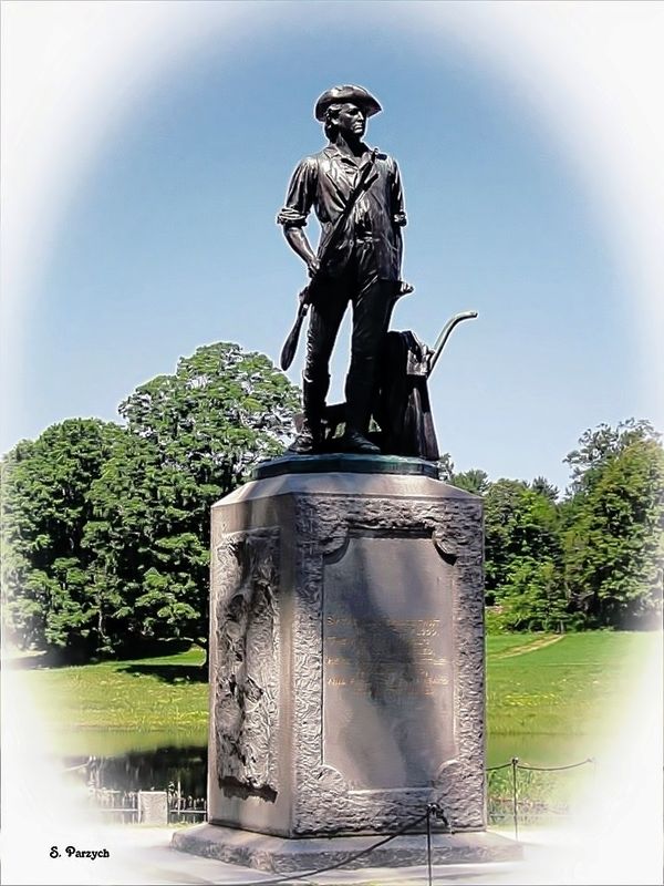 Minute Man Statue: Created by Daniel Chester French for the Town of ...