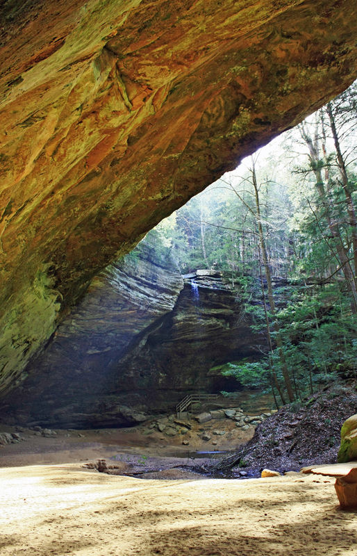 Ash Cave in Hocking Hills State Park area, Ohio: One of may favorite ...
