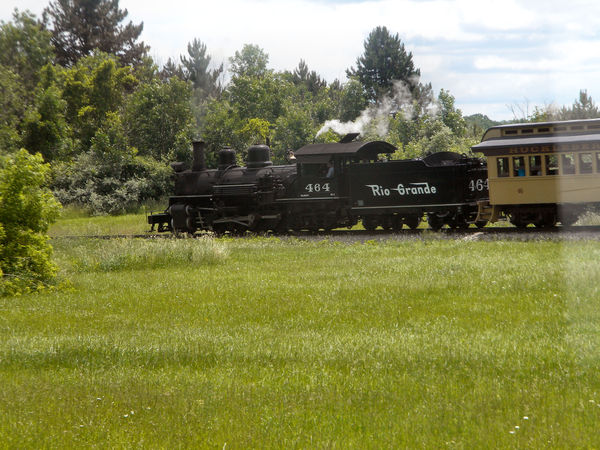 Huckleberry Railroad 464 train: We went to Flint MI Huckleberry ...