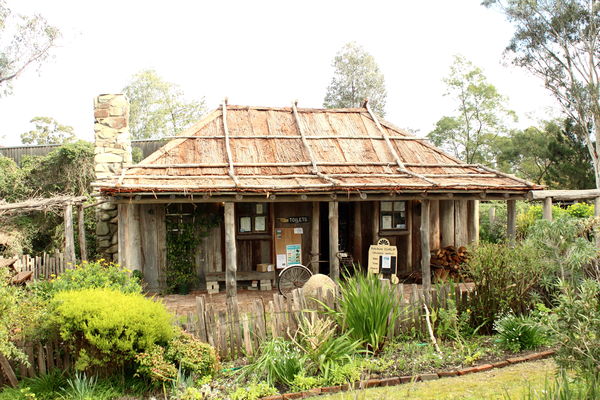 The Slab Hut Orbost Vic Australia: the slab hut was a house originally ...