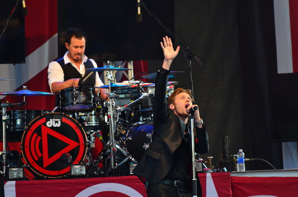 Building 429 in Concert: Building 429 was performing 2 shows yesterday ...