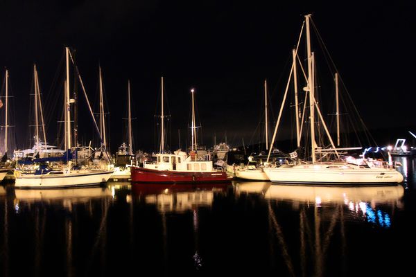 Night Harbor: Another shot from my excursion with my friend s2hrts. It ...