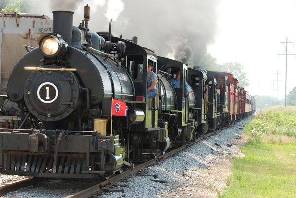 Steam Trains in Michigan: These came through town several years ago ...