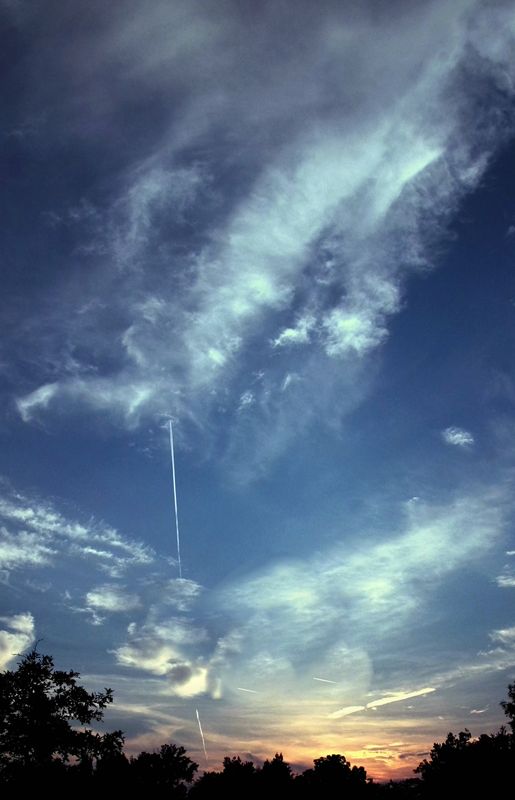 Early morning to sunset: a day in the life of the earth.