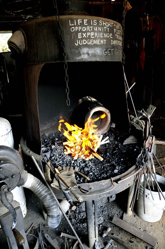 Blacksmith @ Work: Blacksmith, craftsman and Artist at work. Visit his ...