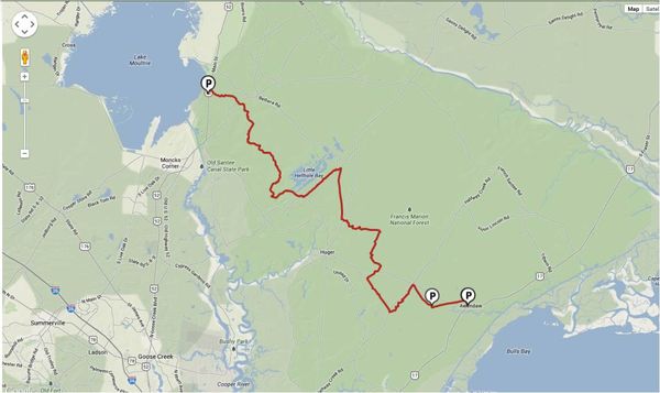 Swamp Fox Passage Bike Ride: Well, finally accomplished the ride I've ...