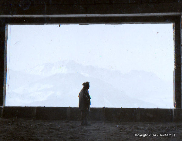 Hitler's alpine view from the Berghof's picture window - 1946: Adolph ...