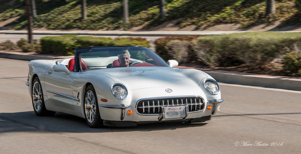 53 Corvette: Well this is a custom retro 53' Corvette, I just had to ...