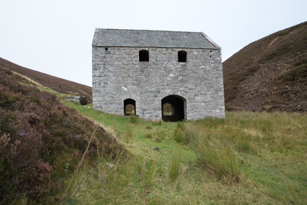 The Lecht Mine: You can see this building from the road. It caught my ...