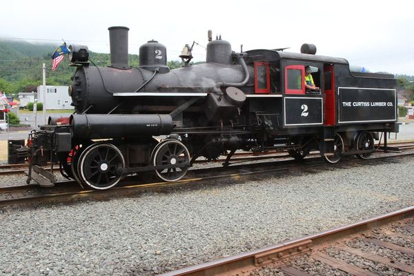 Heisler Locomotive #2-Oregon Coast Scenic RR-Road Trip 2015: Located in ...