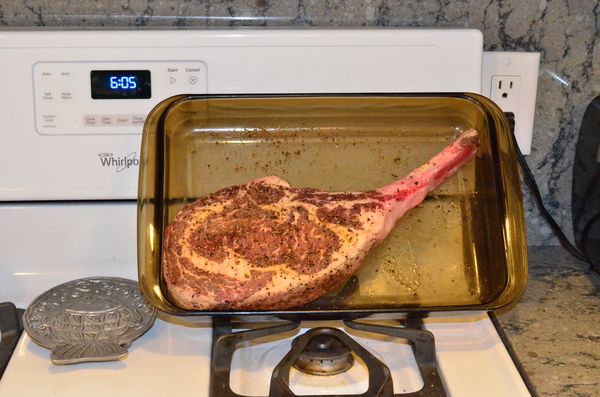 Make mine bovine! A good friend gave us a beautiful prime rib steak ...