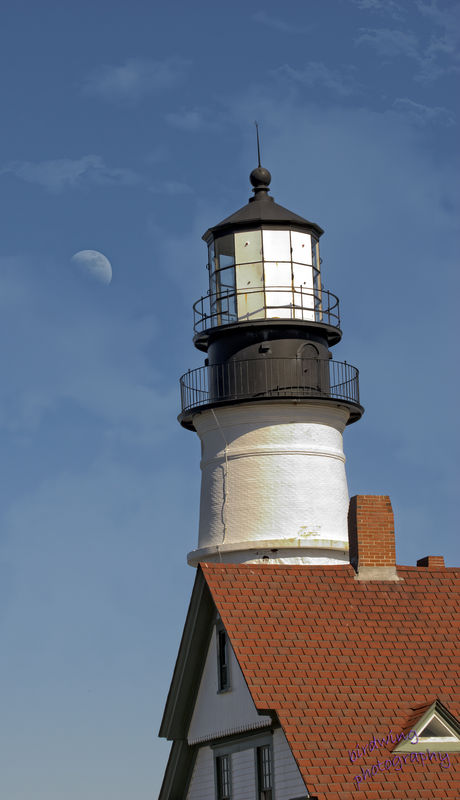 Portland Head Light In Early Spring: Cape Elizabeth, ME...