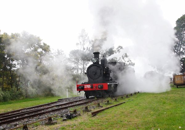 Steam Locomotive 2705: Last weekend...