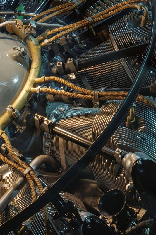 B17 Engine Detail: Captured this yesterday at the Strategic Air And ...