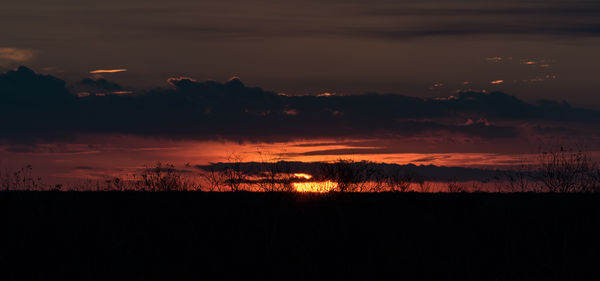 Sunset, moonrise: Went to the Loxahatchee Wildlife Preserve last ...