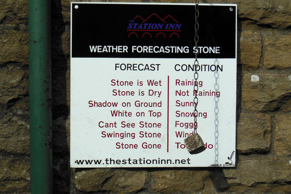 Weather forecasting made easy: With this string and stone its easy to ...