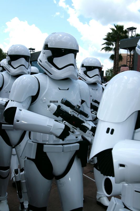Captain Phasma and her First Order Stormtroopers: Been to Disney again ...