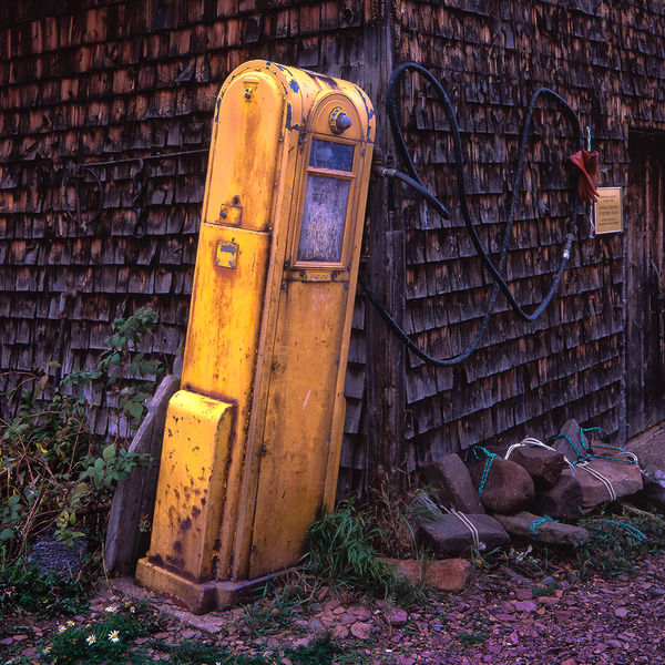 Grand Marais fuel pump: Taken a few years ago at Grand Marais on the ...