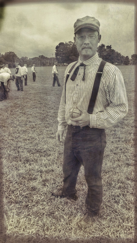 Old Time Vintage Baseball: 1860's era is shown here and where the ...