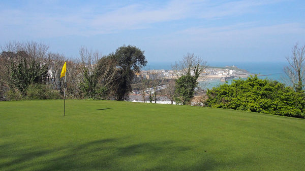 Golf at Tregenna Castle, St.Ives: I took these during a round of golf ...