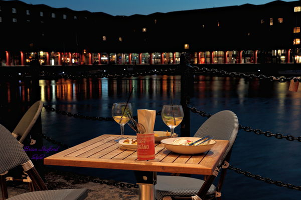 Table for 2 at the dock: Table for 2 at the Liverpool dock :sm24: :sm24:...