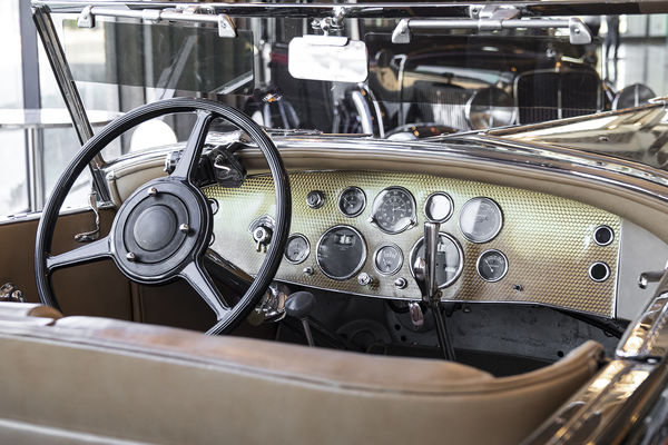 Dashboards: Some from days gone by, one from today.