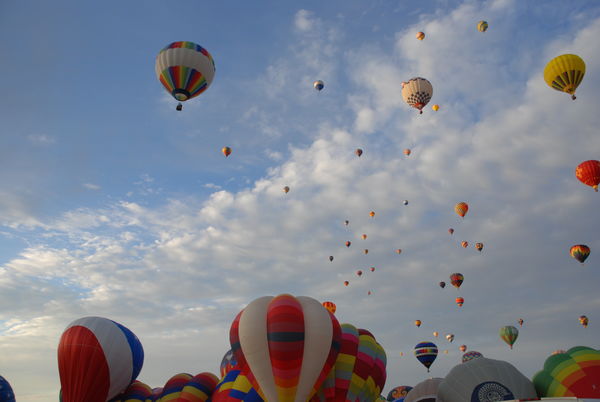 Balloon Festival: Albuquerque, New Mexico.