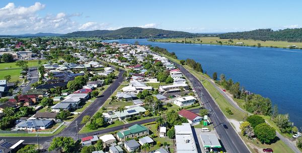 A drone over my little town: Just a few assorted shots of Maclean ...