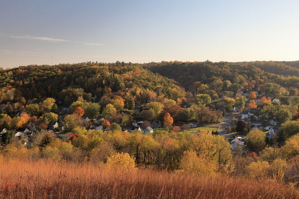 Red Wing MN Fall Color: Was in Red Wing MN looking at the fall color ...