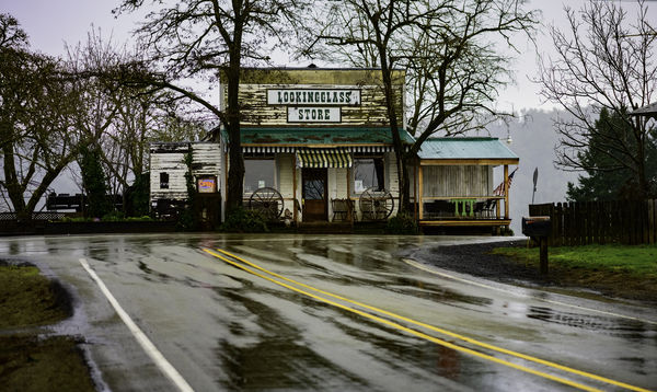 Lookingglass Oregon: First commercial building in Douglas County, circa ...