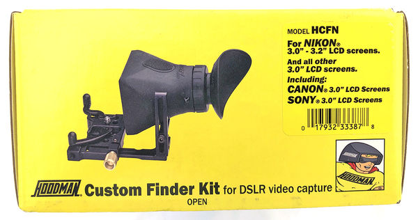 Hoodman Kit for DSLR video capture- Sold: HOODMAN Custom Finder Kit for ...