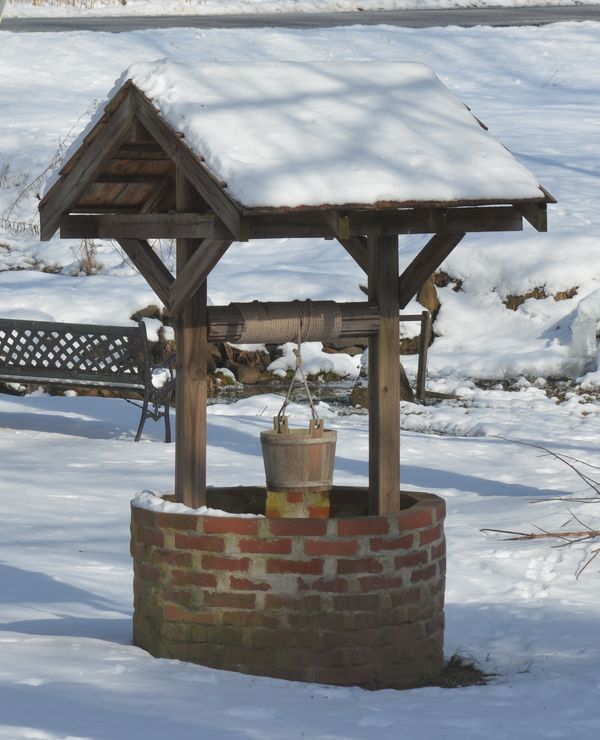 Snow: We got a small amount of snow the other day.