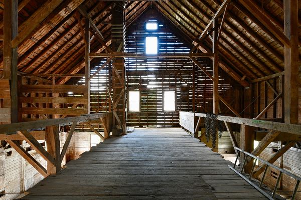 1830’s VT Barn interior: Shot with a Z6 and 19mmPC lens. It is being re ...