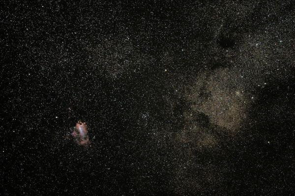 Omega Nebula: I took this image yesterday just after midnight. This ...