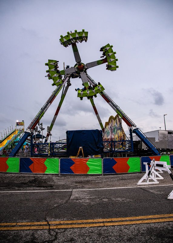 A day at the State Fair: Heavy overcast and some rain, finally cleared ...