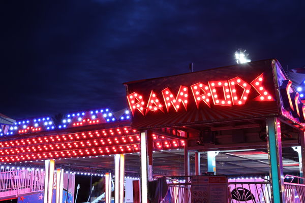 Fairgrounds At Night: Went to the Columbia County Fairgrounds in ...