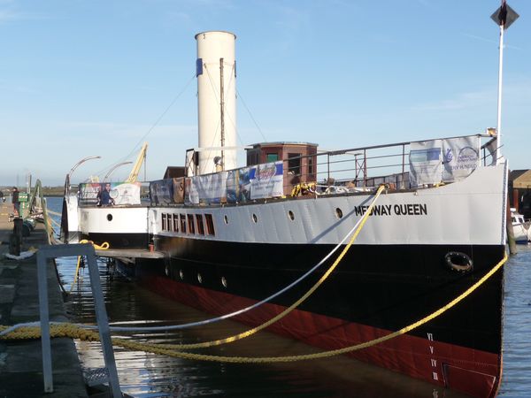 Medway Queen: She is currently undergoing renovation