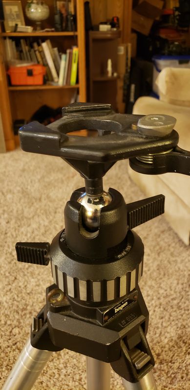 Bogen 3020 Tripod: Bogen 3020 tripod with Bogen Mod 168 ballhead and ...