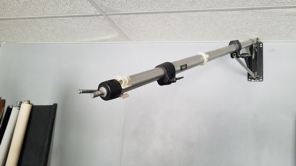Wall boom mount: Bogen 3077 Boom arm mount it attached to a wall with 2 ...