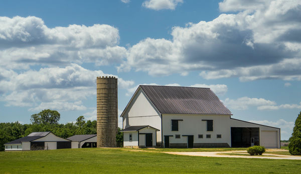 Well-kempt Farm Buildings: Neat and well-restored, Madison County ...
